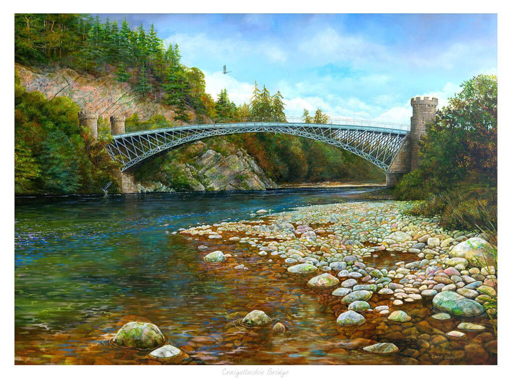 Craigellachie Bridge - by Chris Sharp- First4Frames Gallery