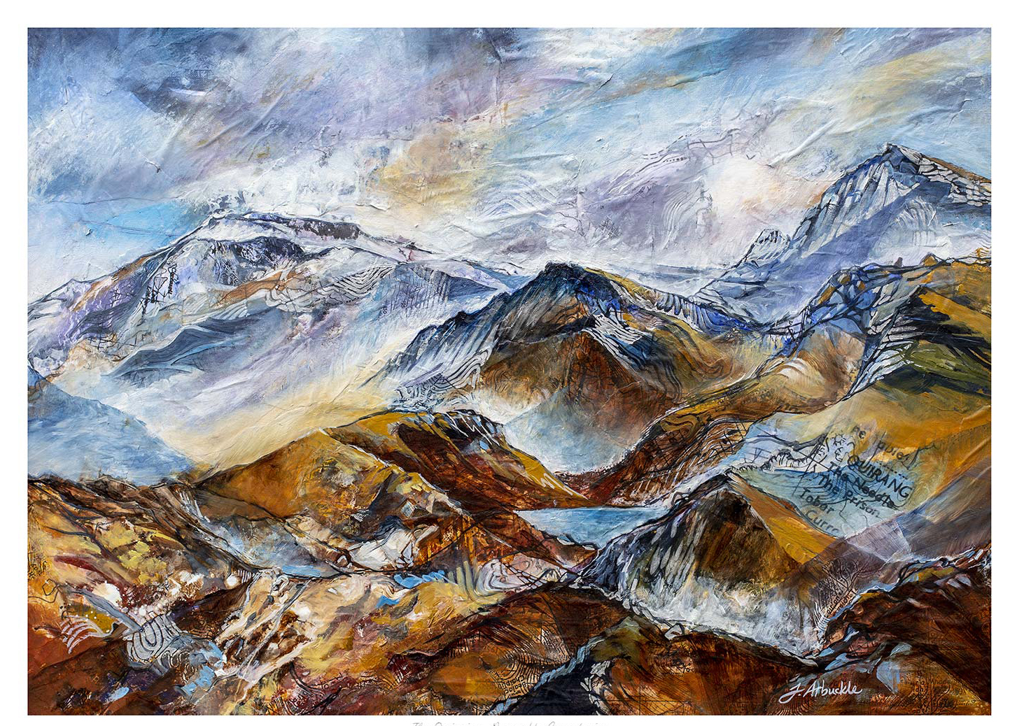 The Quiraing, Permeable Boundaries - by Julie Arbuckle - First4Frames Gallery